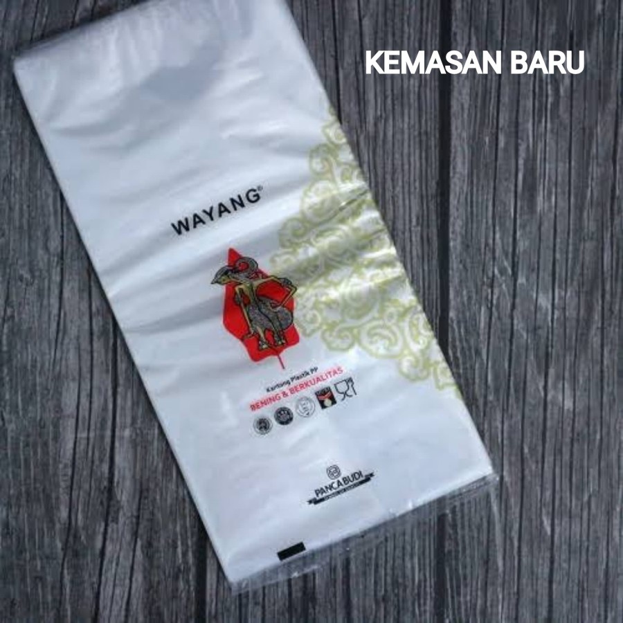 Jual Plastik PP Wayang 20 x 30 500gram/Plastik Laundry Wayang 20x30 ...