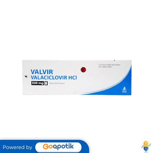 Jual VALVIR 500 MG BOX 50 KAPLET | Shopee Indonesia