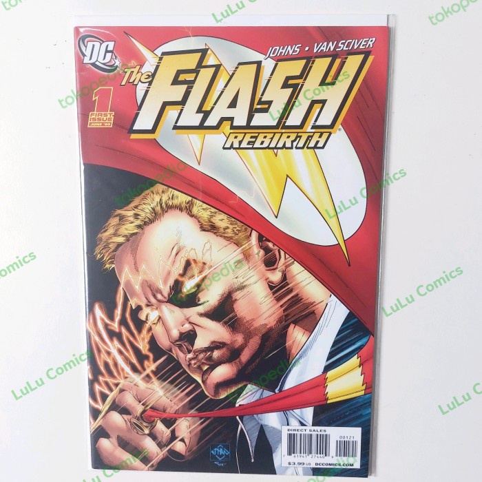 Jual Must Have!! The Flash Rebirth #1 (Geoff Johns) (Ethan Van Sciver ...