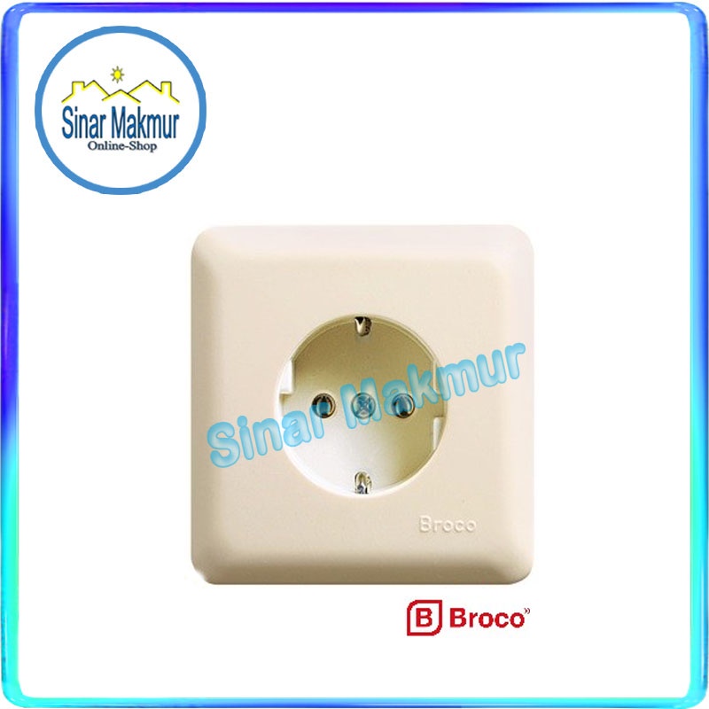 Jual Stop Kontak IB Inbow Tanam Tembok (BROCO) | Shopee Indonesia
