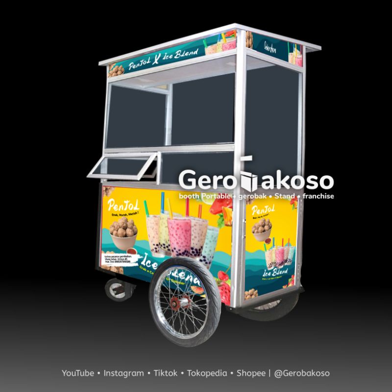 Jual Gerobak Alumunium / Gerobak Jualan / Gerobak dorong / Gerobak ... Jual Gerobak Alumunium / Gerobak Jualan / Gerobak dorong / Gerobak ...