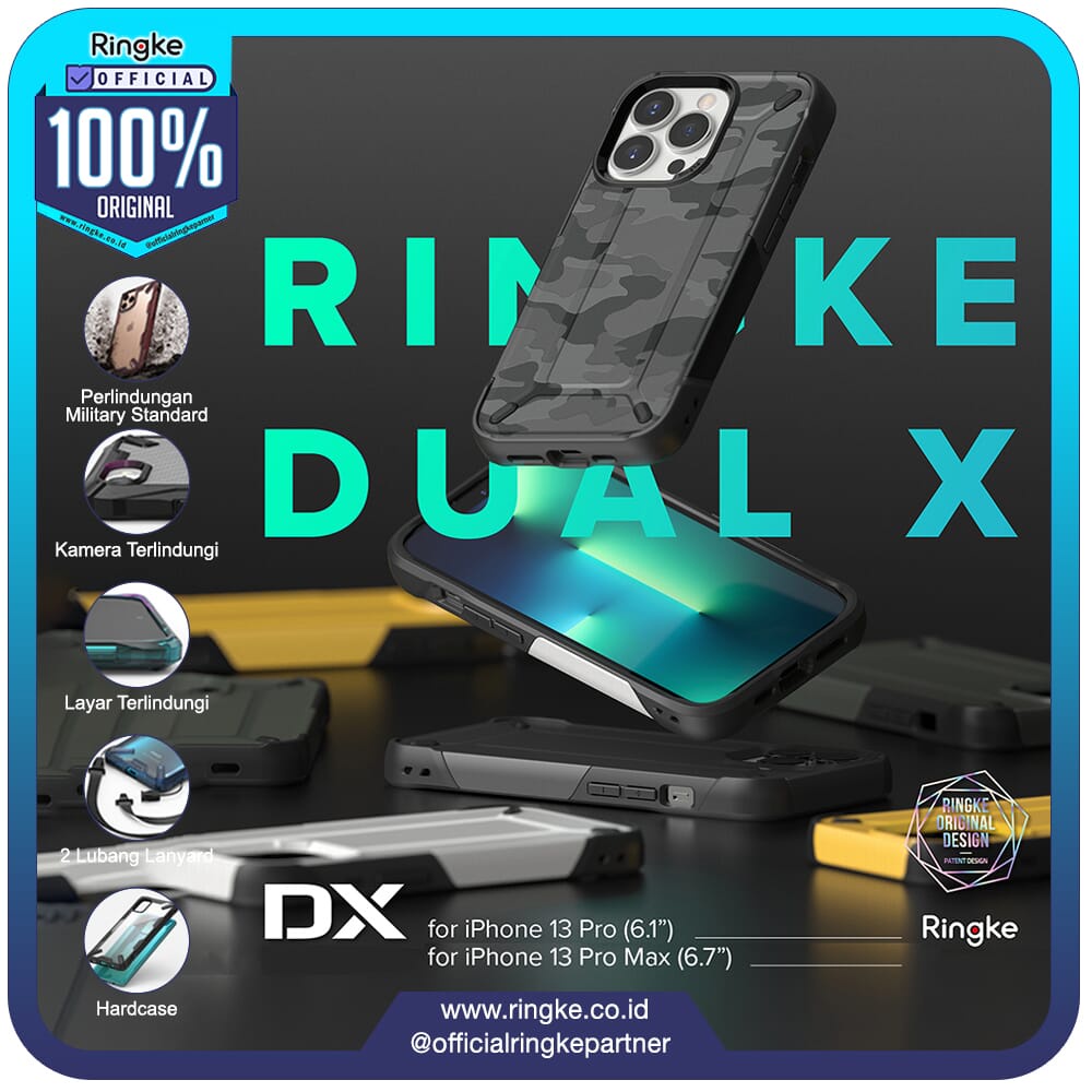 Jual Ringke iPhone 13 Pro / 13 Pro Max DX Casing Softcase Anti Crack ...