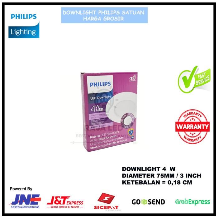 Jual PHILIPS DL262 MAGNEOS 4W D75 3" - LED Downlight Super Slim | Shopee Indonesia