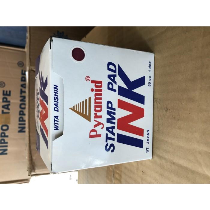 Jual tinta pyramid stampel stampad ink / refill ink / SPI | Shopee ...