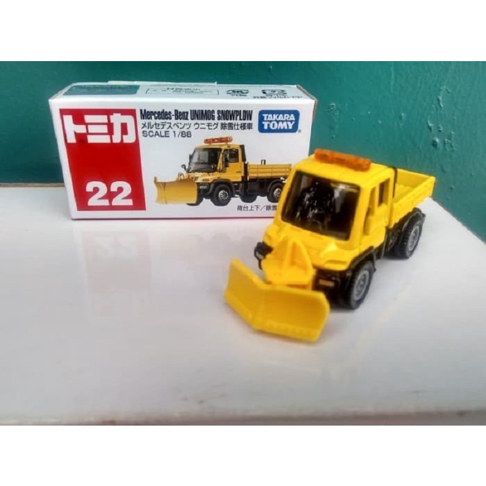 Jual Must Have!! Diecast Tomica No 22 Mercedes Benz Unimog Snowplow ... Jual Must Have!! Diecast Tomica No 22 Mercedes Benz Unimog Snowplow ...