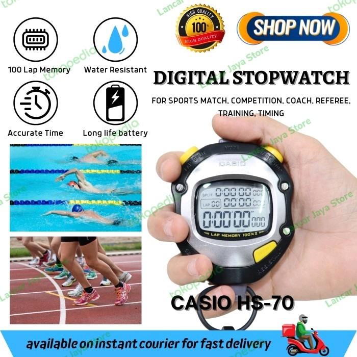Jual Stopwatchku Alat Pengukur Waktu / Stopwatch Casio Hs-70W Asli | Shopee Indonesia