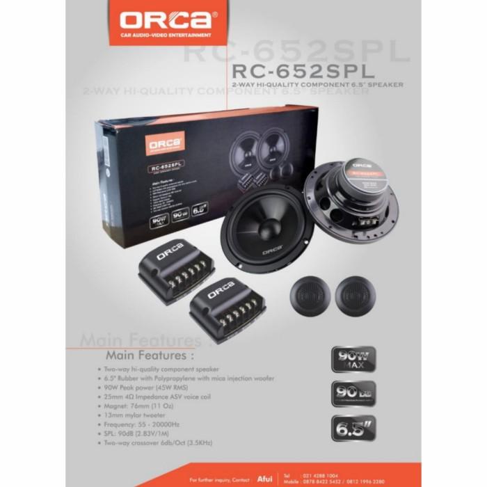Jual Speaker Split Orca RC 652 SPL / Speaker Split Orca 6 Inch | Shopee ...