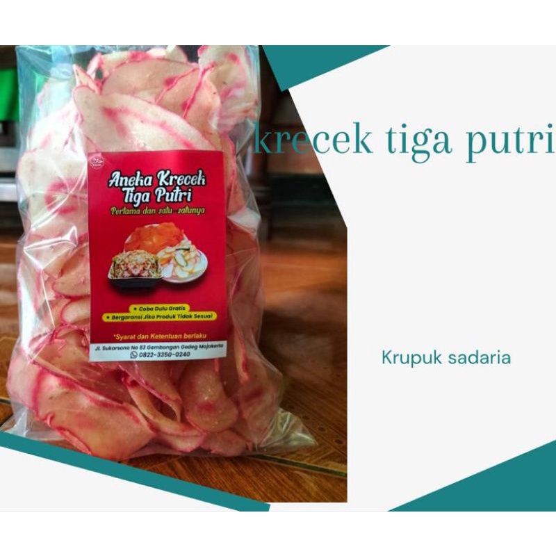Jual krecek krupuk sadaria / sadariyah 1kg | Shopee Indonesia