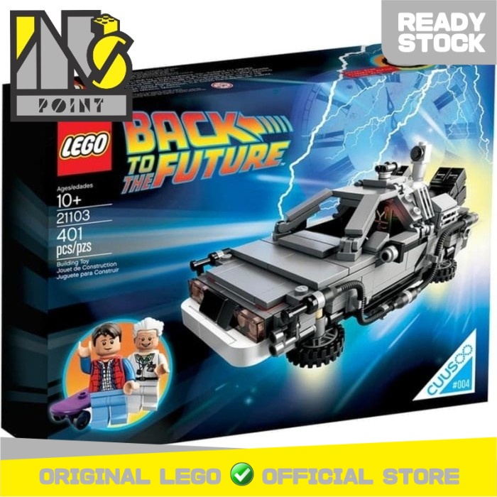 Jual LEGO 21103 - CUUSO / Ideas - The Delorean Time Machine (BTTF ...