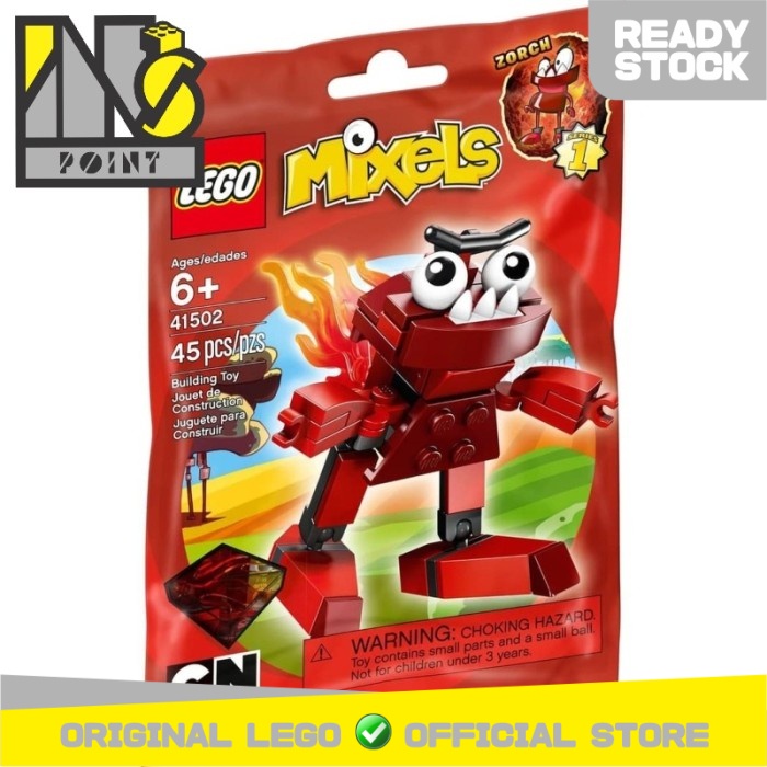 Jual LEGO 41502- Mixels - Mixels Series 1 Zorch | Shopee Indonesia