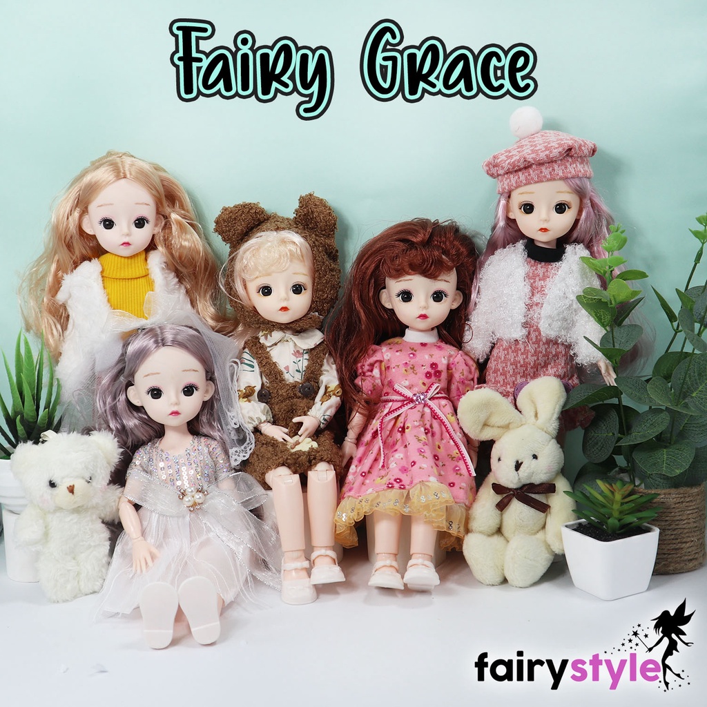 Jual Boneka Fairy Grace BJD Pivotal Ukuran 1/6 (30cm) - Korean Princess ...