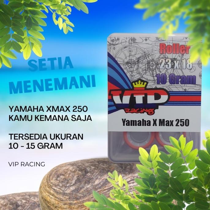 Jual Roller VIP Racing Yamaha XMax 250 Tipe Racing PROMO | Shopee Indonesia
