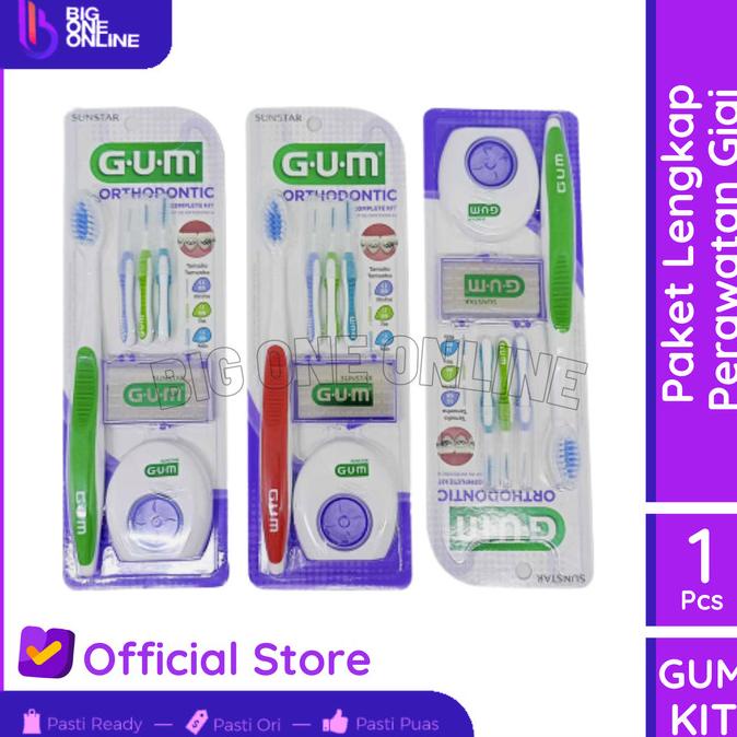 Jual Paket Lengkap Perawatan Gigi GUM Ortho, GUM Orthodontic KIT ...