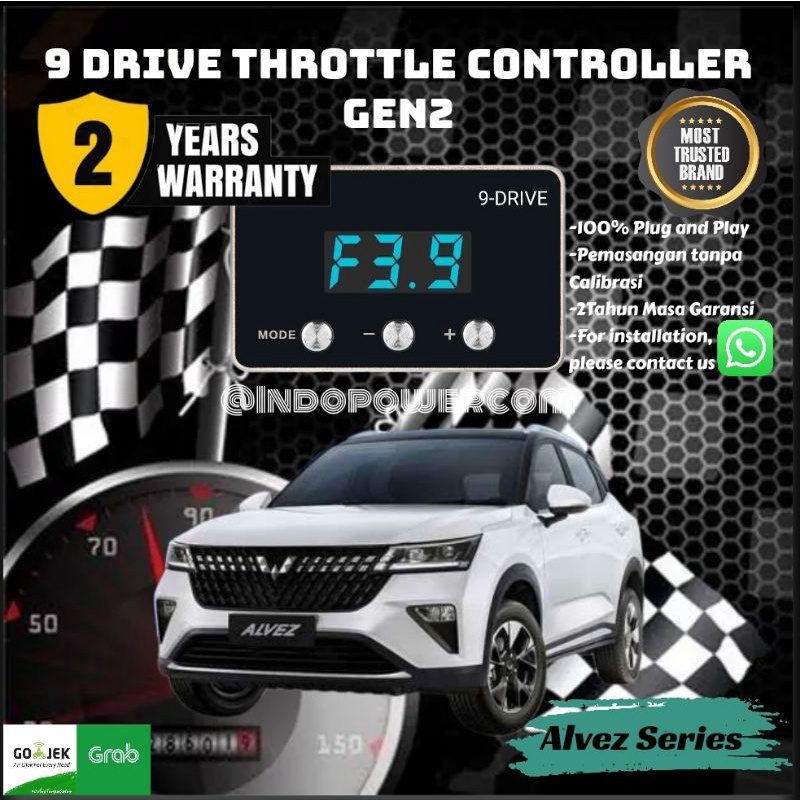 Jual 9 Drive Throttle Controller Wuling Alvez Series Remap Piggyback ...