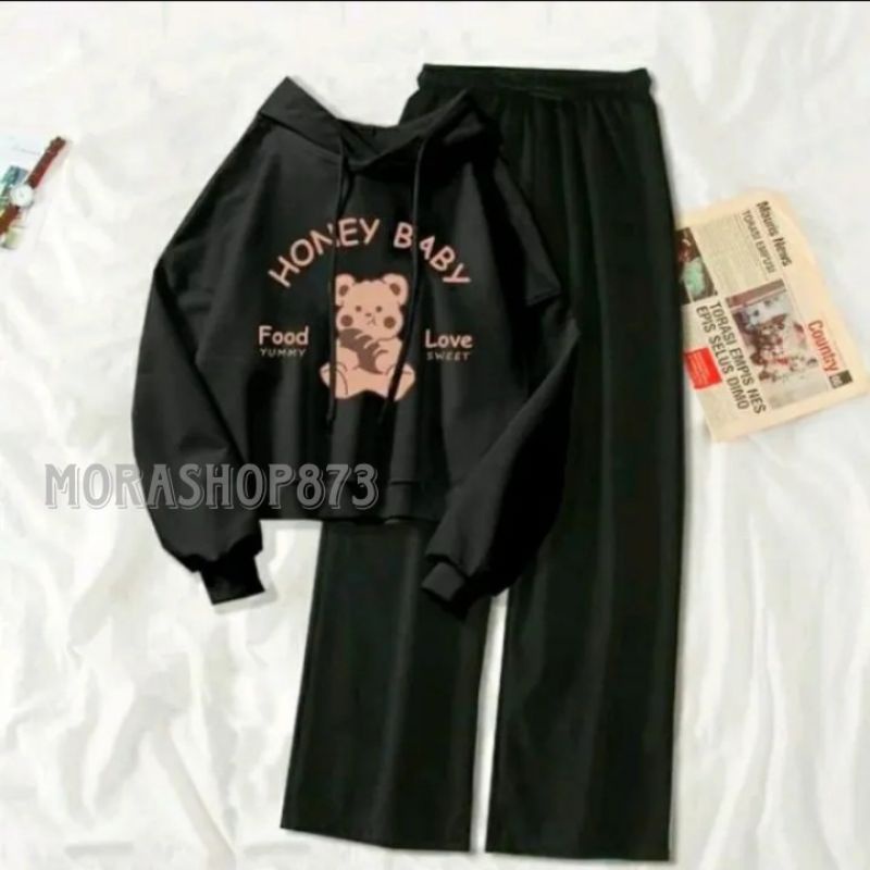 Jual Morashop873 | Setelan Hoodie HONEY BABY | Setelan Sweater Hoodie ... Jual Morashop873 | Setelan Hoodie HONEY BABY | Setelan Sweater Hoodie ...