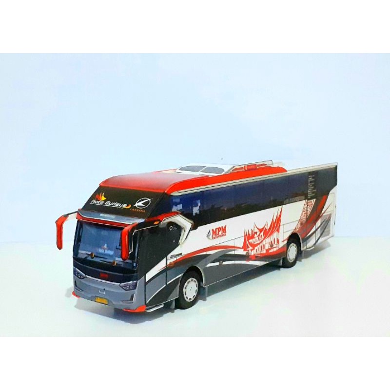 Jual Miniatur Papercraft Bus MPM SR3XHD Hino | Shopee Indonesia