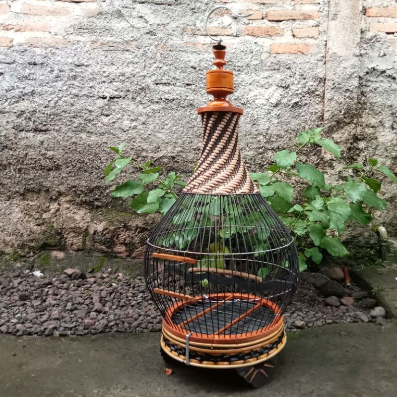 Jual Sangkar burung perkutut kerucut diameter 38 cm | Shopee Indonesia