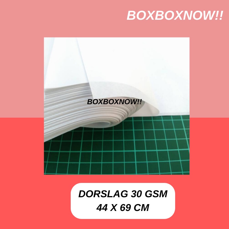 Jual KERTAS DOORSLAG DUSLAK DUSLAH BUNGKUS HAMPERS KADO 44 X 69 CM ...