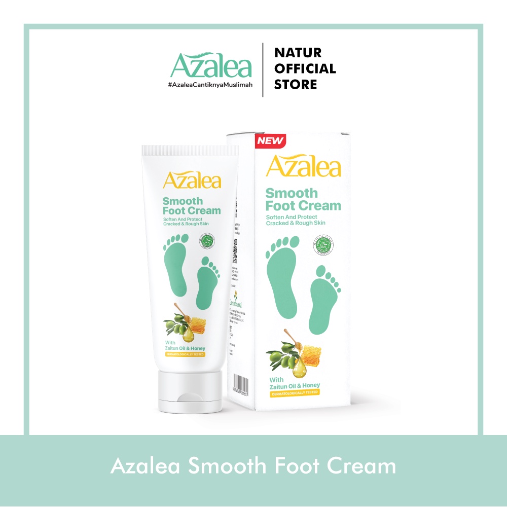 Jual Azalea Smooth Foot Cream - Krim Pelembut Kaki | Shopee Indonesia