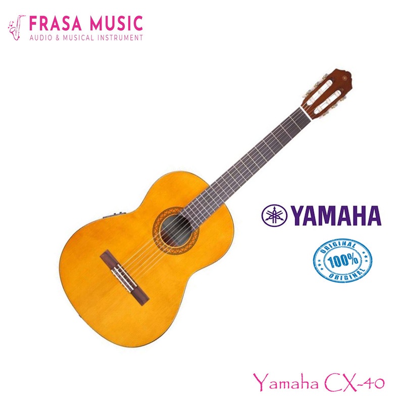 Jual Gitar Yamaha CX40 / CX-40 / CX 40 Classical Guitar Original ...