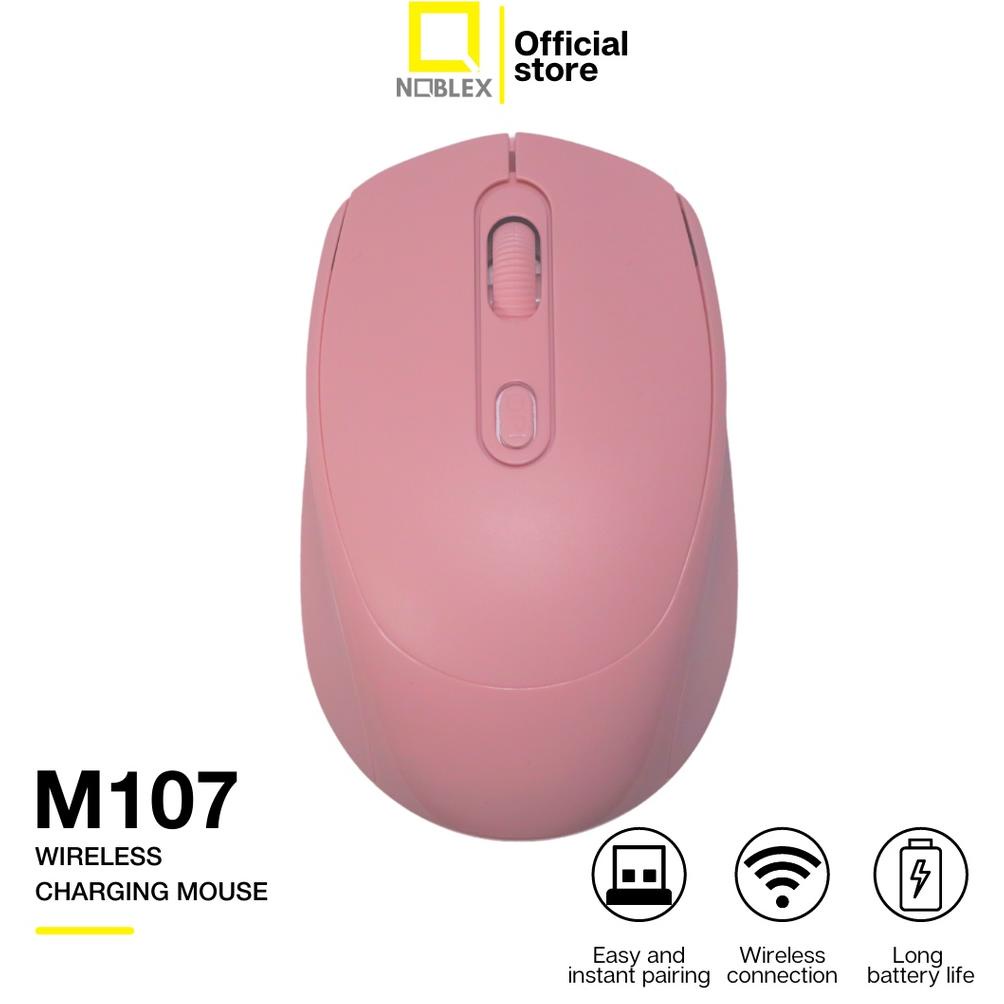 Jual Noblex Mouse Wireless Optical Mouse Warna Macaron Desain Minimalis ...