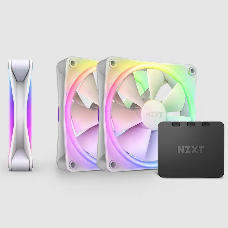 Jual Nzxt F120 Rgb Duo Triple Pack - White | Shopee Indonesia