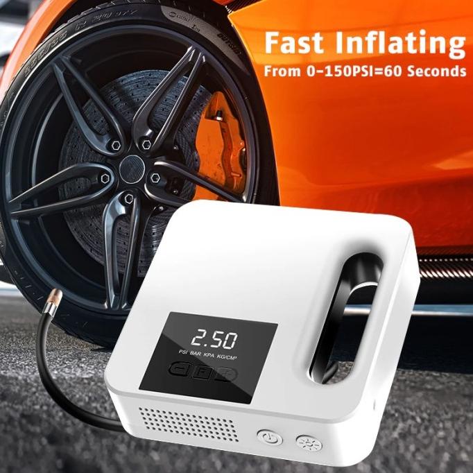 Jual POMPA ANGIN BAN MOBIL ELEKTRIK KOMPRESOR UDARA LISTRIK PORTABLE ...