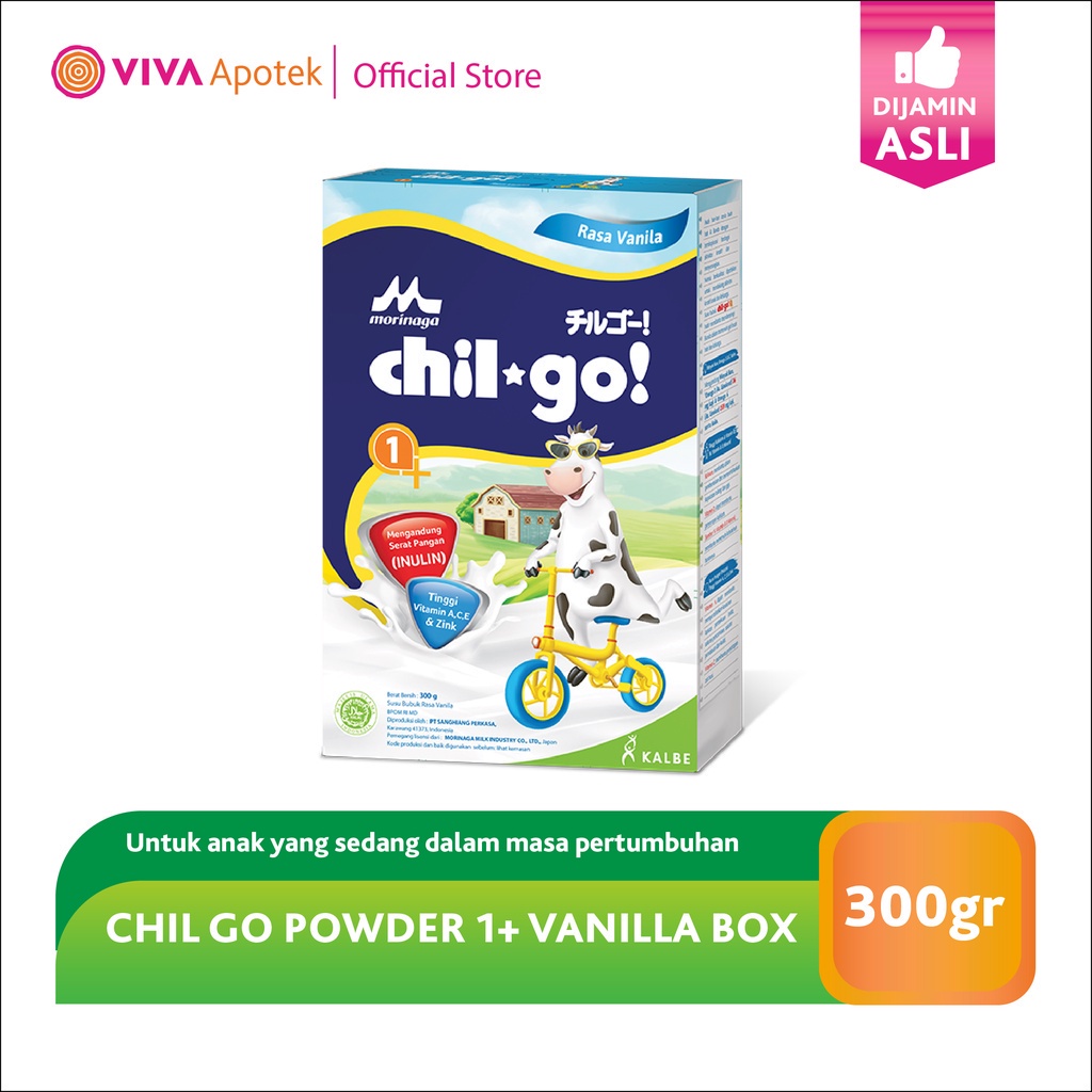 Jual Chil Go Powder 1+ Vanilla Susu Formula Usia 1-3 Tahun - 300Gr ...