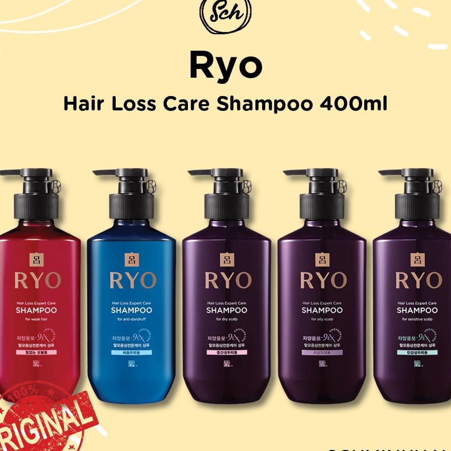 Jual Ryo Hair Loss Expert Care Shampoo 400Ml /500Ml ( Sensitive Scalp ...