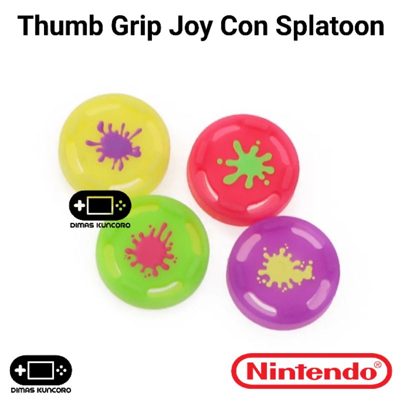 Jual Thumb Grip Joy Con Splatoon Nintendo Switch Joycon Controller ...