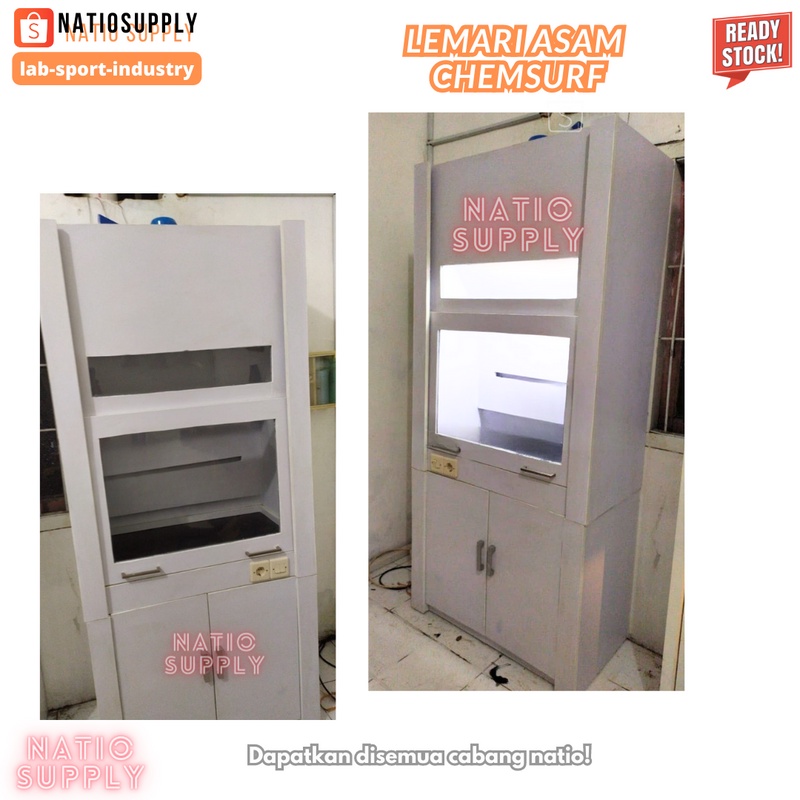 Jual Lemari Asam FULL HPL 100x60x200cm - Stainless 304 | Shopee Indonesia