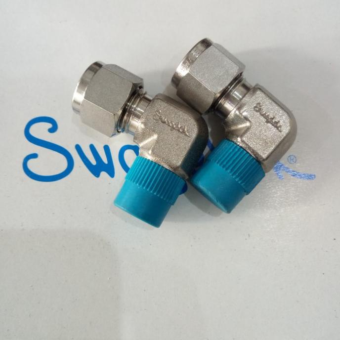 Jual Male Elbow 3/8"Od X 1/4" Mnpt - Swagelok | Shopee Indonesia