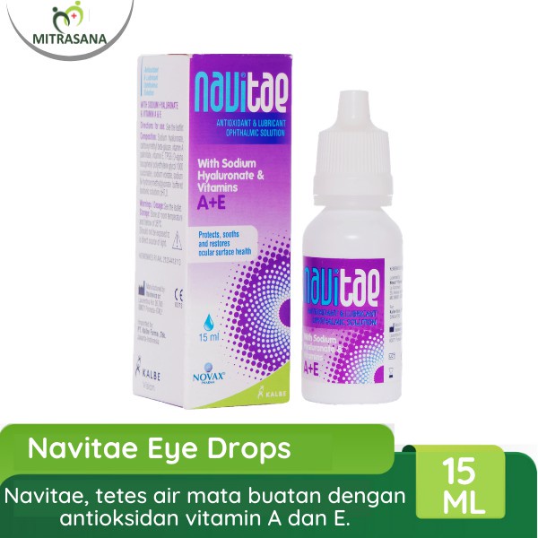Jual Navitae 15 mL Tetes Mata Bervitamin A E | Shopee Indonesia