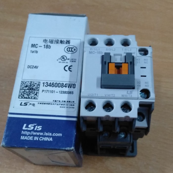 Jual Contactor GMC D (D) MC 18b coil 24V DC 24VDC 40A LS Metasol Original | Shopee Indonesia