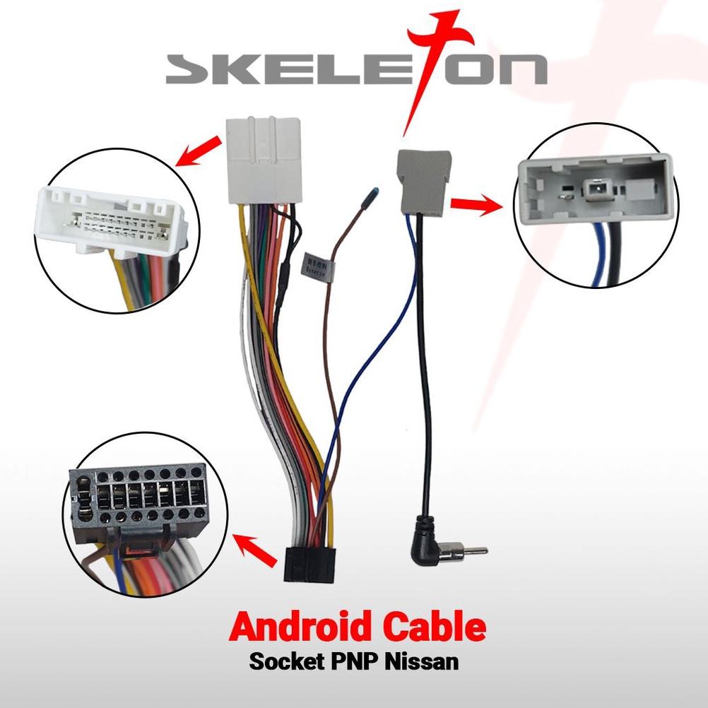 Jual SOKET HEAD UNIT ANDROID SKELETON MOBIL NISAN | Shopee Indonesia