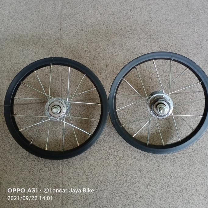 Jual velg rims sepeda anak 12 inch depan dan belakang star | Shopee ...