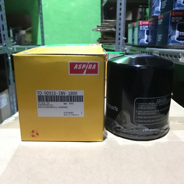 Jual Filter Oli / Oil Filter Toyota Kijang Inova Merk Aspira (C-1142 ...