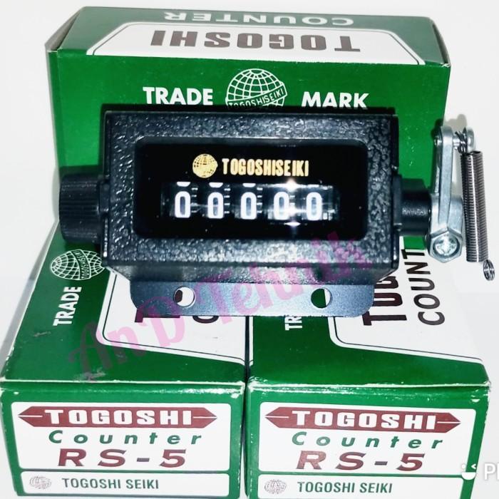 Jual Terlaris Counter Togoshi Rs-5 Alat Penghitung Unit Satuan Togoshi ...