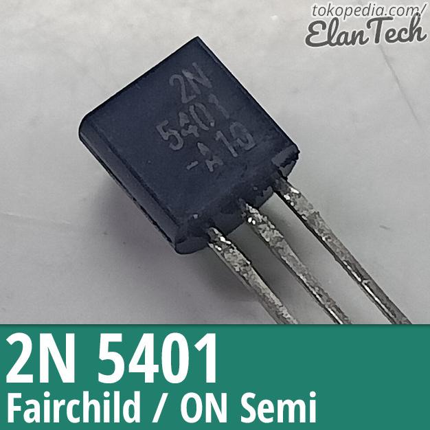 Jual 2N5401 Original Fairchild / ON Semi 2N 5401 PNP Transistor Elan73c ...