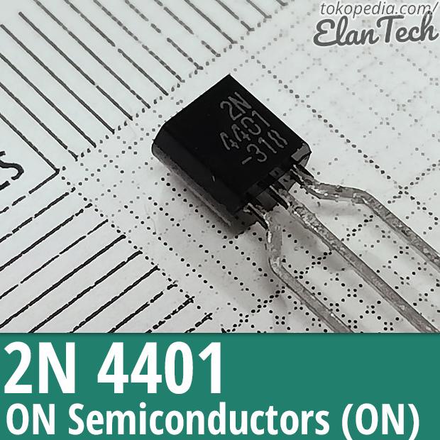 Jual 2N4401 Original Fairchild / ON Semi 2N 4401 NPN Transistor Elan73c ...