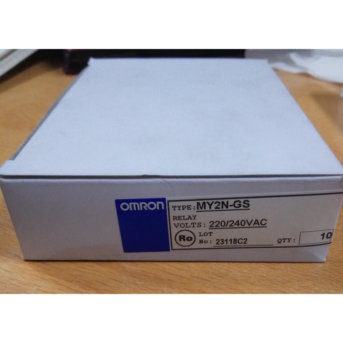 Jual Relay MY2N GS AC 220v Omron original MY2 | Shopee Indonesia