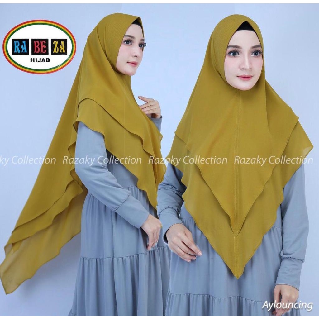Jual HIJAB KHIMAR SYAR'I CERUTI PREMIUM / BABYDOLL - HIJAB INSTAN ...