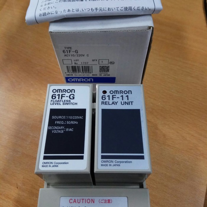 Jual Water level / Floatless switch 61F-G-OTE / 61F-G-AP Omron Original ...