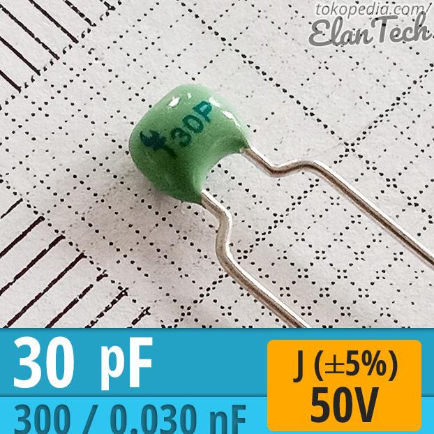 Jual 30pF / 300 MLCC Torch Ceramic Capacitor 30 pF Kapasitor Elan73c Ayo Beli | Shopee Indonesia