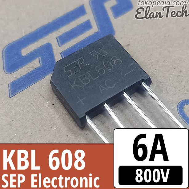 Jual Diode Bridge KBL608 6A 800V SEP KBL 608 Dioda Sisir Rectifier ...