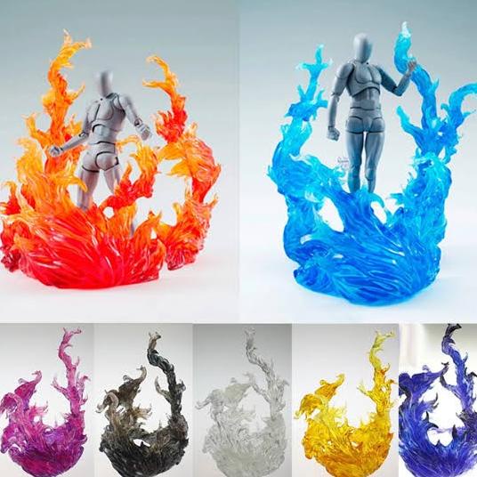 Jual SHF Figuarts Effect Aura Burning Flame Version for 1/12 Figure ...
