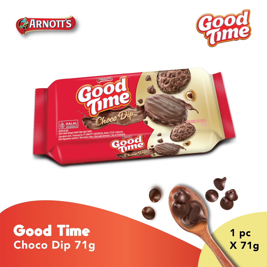 Jual GOOD TIME CHOCO DIP 71gr | Shopee Indonesia
