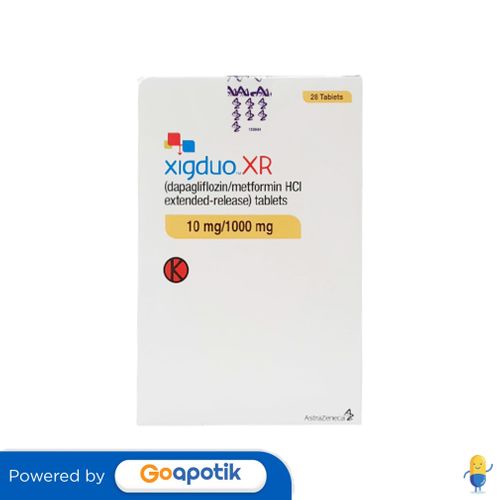 Jual XIGDUO XR 10/1000 MG BOX 28 TABLET | Shopee Indonesia