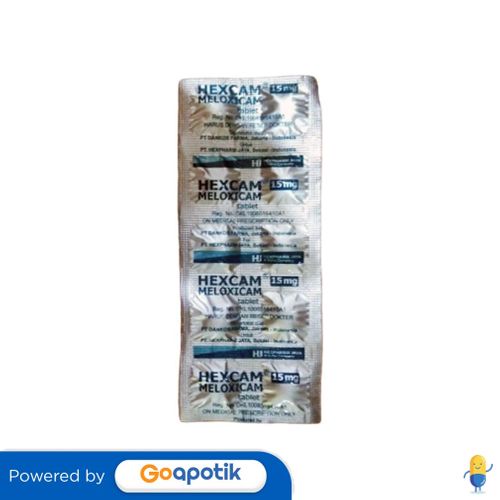 Jual HEXCAM 15 MG STRIP 10 TABLET | Shopee Indonesia