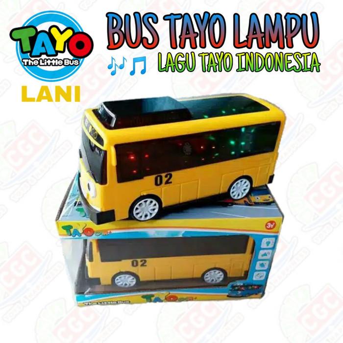 Jual Bus Tayo Lampu Musik Lagu Indonesia Bump N Go Mainan Anak Sni | Shopee Indonesia